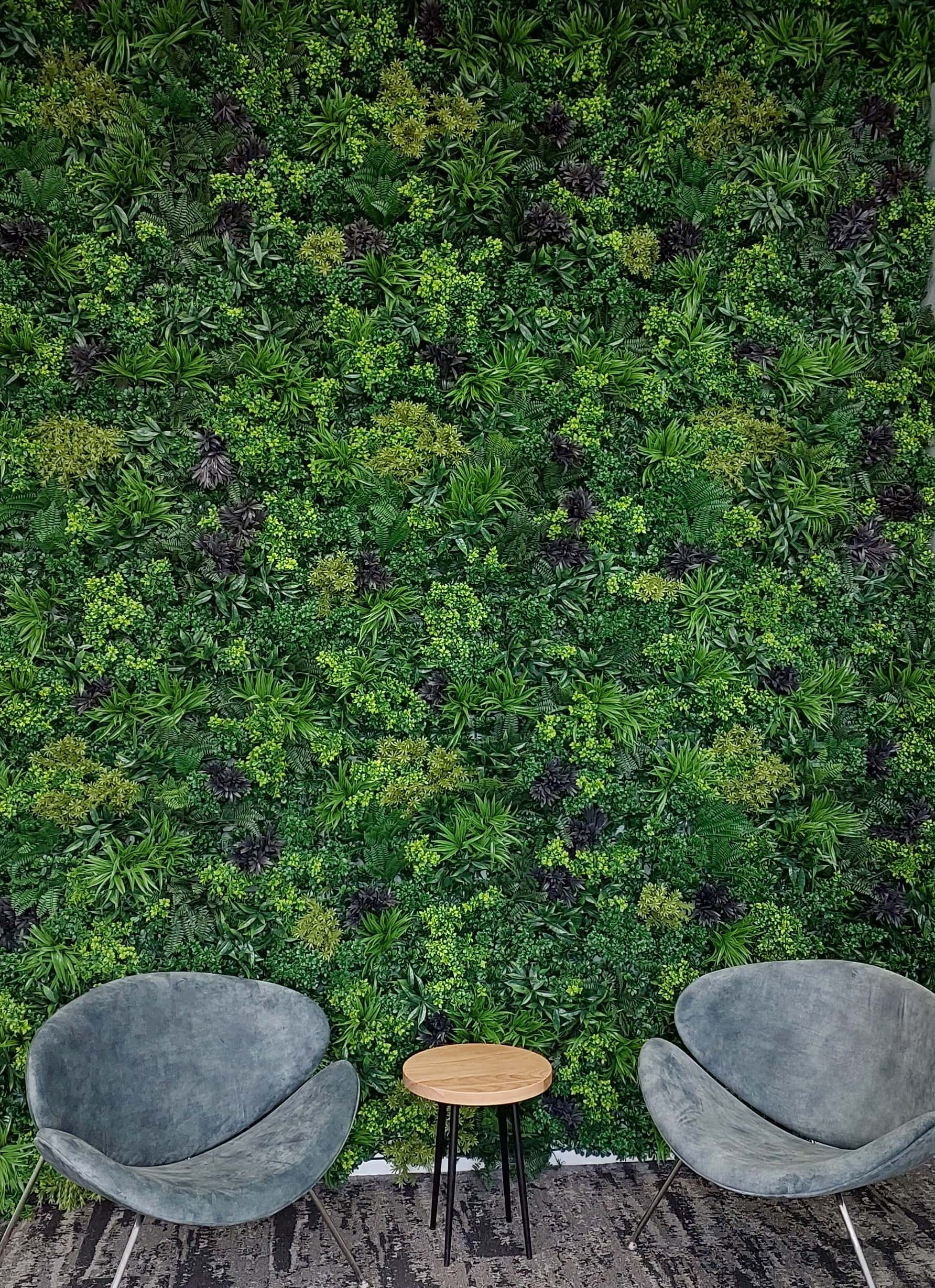 Farrago Artificial Green Wall Panel - Lush & Densely Packed | ReadyLeaf