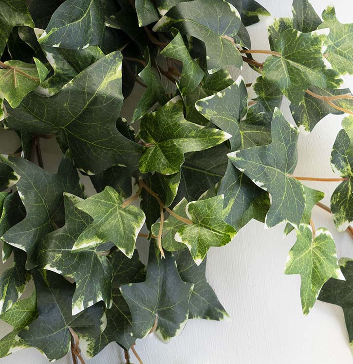 Artificial French Cascade Ivy is a good looking ivy choice with dark ...